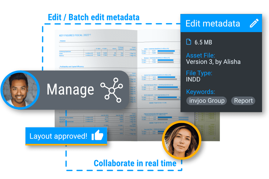 Software for Corporate Reports Production from vjoon